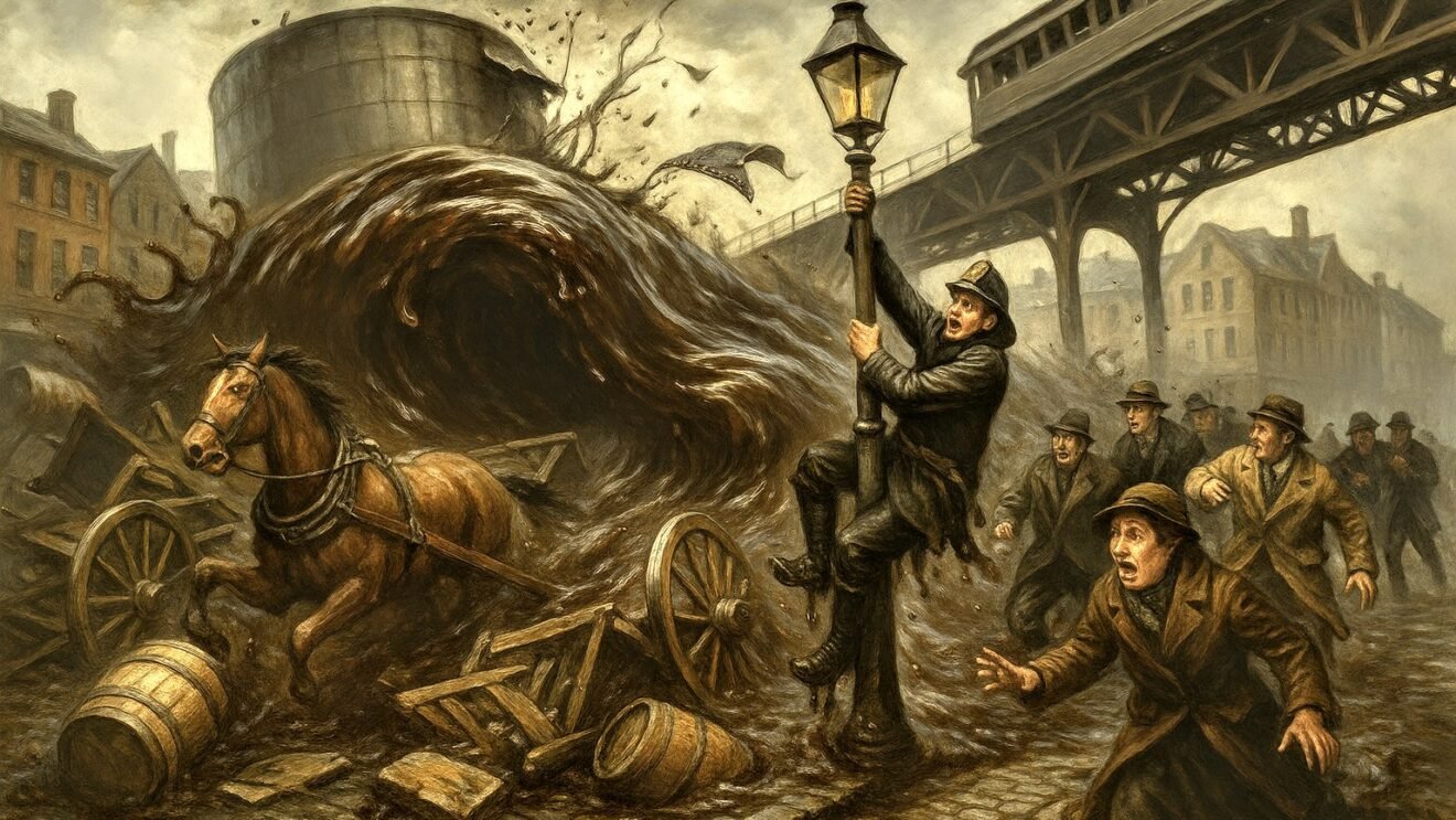 The Great Molasses Flood – When Boston Was Buried in Syrup - interessia