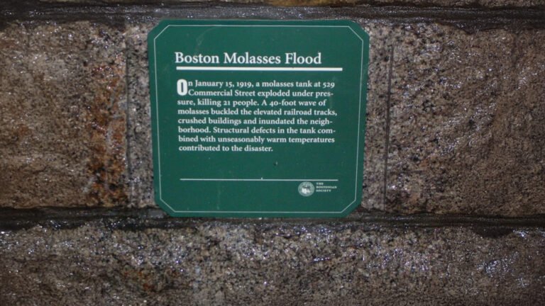 The Great Molasses Flood – When Boston Was Buried in Syrup - interessia