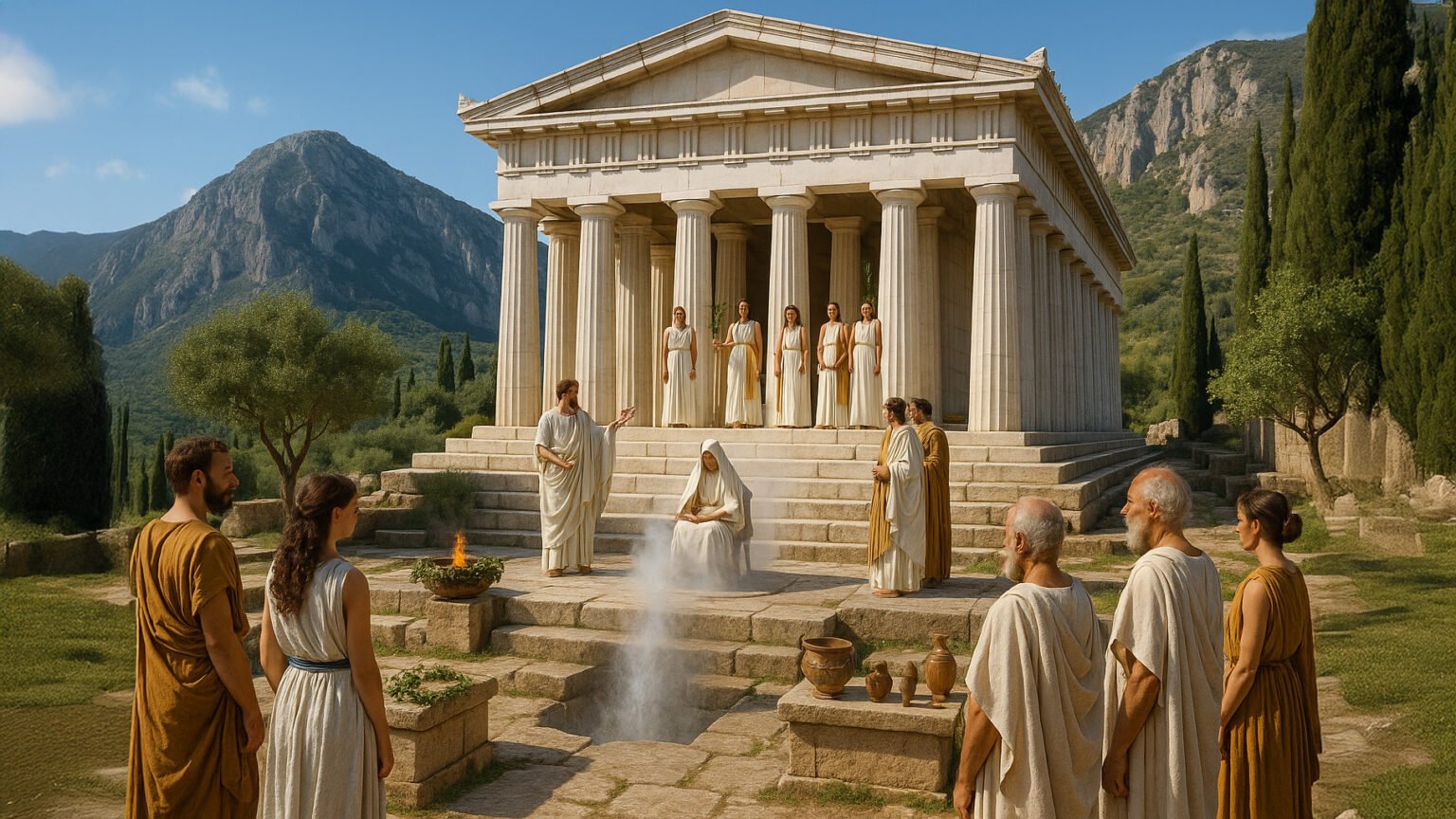 The Oracle at Delphi: When Gods Spoke in Riddles - Interessia Magazine